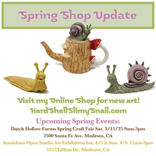 Spring Shop Update – Hard Shell Slimy Snail